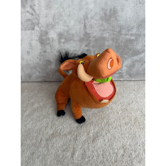 Disney | Toys | Disney Pumbaa Burpfart Plush The Lion King Stuffed ...